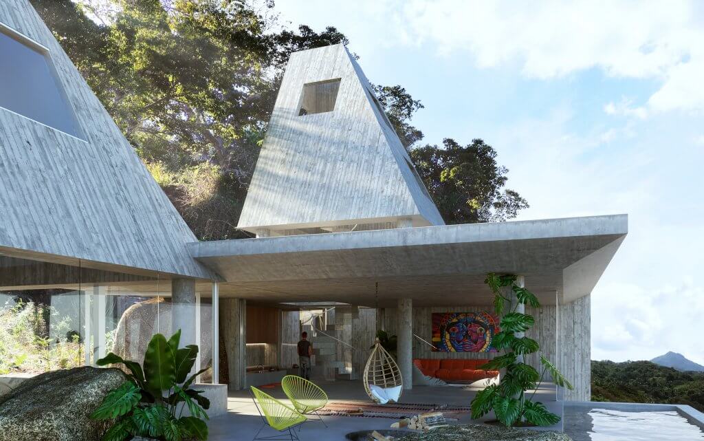 Invisible Pyramids - Craig Steely Architecture